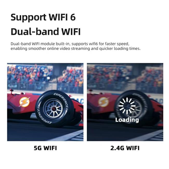 T5 Mini Projector displaying Full HD 1080P resolution