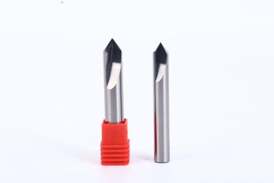 中国 0.5-2.0mmの切込み歯丈のための3-6mmのすねVの溝のルーター ビット 販売のため