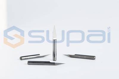 중국 3.175mm CNC 라우터 비트 / 학위 25 30 40 PCB 조각 비트 끝 밀 카비드 0.1-0.3mm 판매용