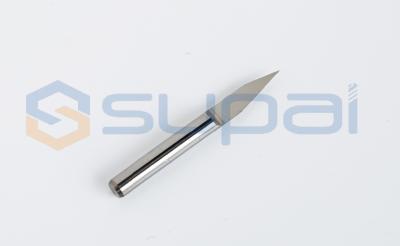 중국 3.175mm CNC 라우터 비트 / 학위 25 30 40 PCB 조각 비트 끝 밀 카비드 0.1-0.3mm 판매용