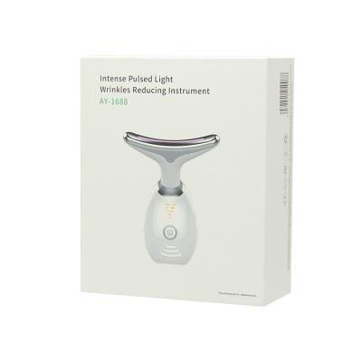 중국 등급 전력 2.5W LED 치료 목 재생 V 얼굴 리프팅 마사저 노화 방지 판매용