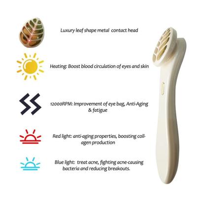 Chine Mini stylo de massage oculaire électrique à chaleur à LED pour le lifting de la peau et le décoloration des rides à vendre