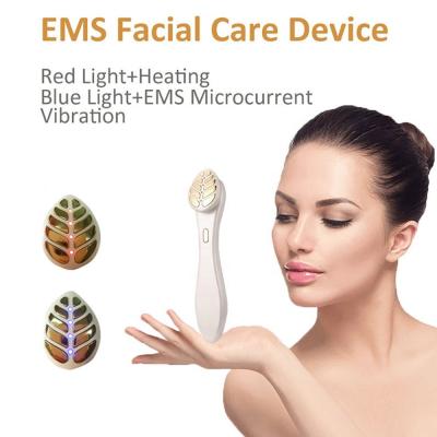 Chine Mini stylo de massage oculaire électrique à chaleur à LED pour le lifting de la peau et le décoloration des rides à vendre