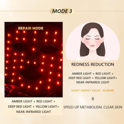 중국 심층 정화 및 여드름 치료 컴팩트 디자인으로 얼굴 LED 라이트 치료 장치 판매용