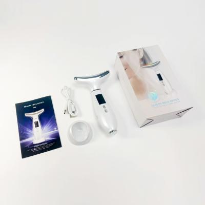 중국 전기 목 마사저 주름 감소 및 피부 젊음을위한 노화 방지 장치 판매용