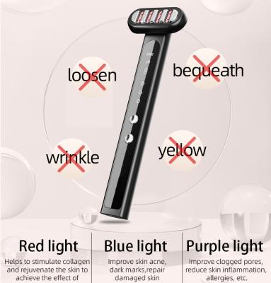 Chine Mini appareil de beauté pour les yeux, soins de la peau, massages oculaires, baguettes de beauté pour le visage, outils EMS vibrant à vendre
