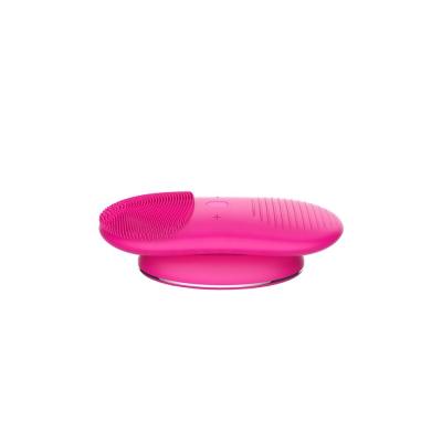 Chine Choc Confort USB Chargeur de silicone brosse propre pour le nettoyage du visage 3 heures Temps de charge à vendre