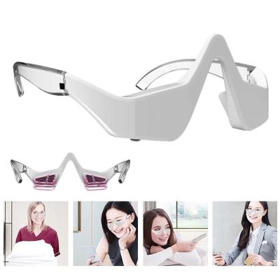 중국 3D 진동 LED 빨간 빛 치료 눈 마사저로 눈 봉지 및 어두운 원을 제거 판매용