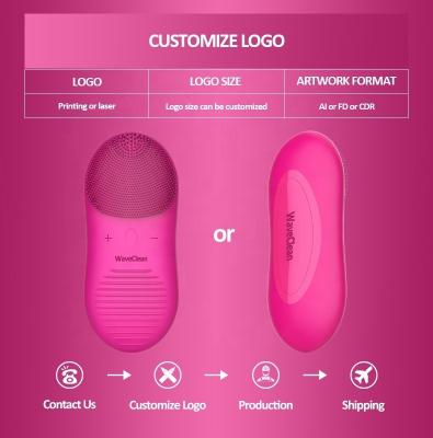 Chine Nettoyeur de pores Silicone lavage du visage brosse à éplucher Exfolier USB Charge IPX6 étanche à vendre