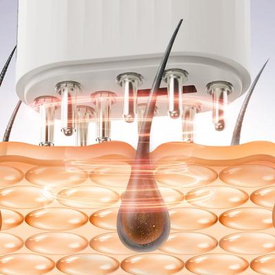 Chine Accueil EMS Massage par laser RF pour la repousse des cheveux Peigne pour la fréquence de la repousse des cheveux Massageur du cuir chevelu à vendre