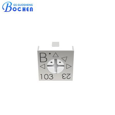 Chine 3314J 0,25W 10k 20k 50k 100k 200k 500k ohms 4 mm SMD Carré Cermet Trimmer Potentiomètre de découpage à vendre