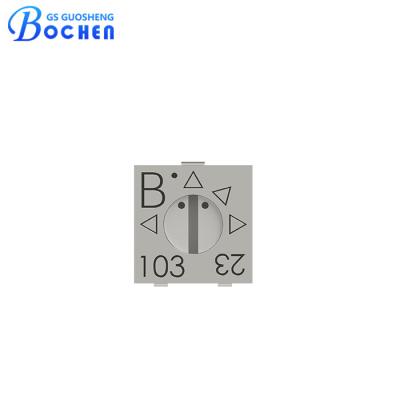 Chine 3314J 10k Ohm 4mm à tour unique Carré Potentiomètre de découpage Cermet à vendre