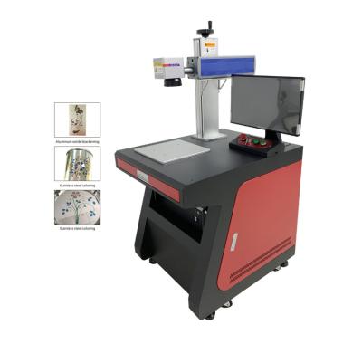 China Mopa Laser Automatic Metal Plastic Fiber Laser logo Marking Engraving Etching Printing Machine for sale
