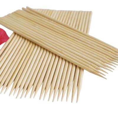 China Eco Friendly BBQ Bamboo Sticks Biodegradable Bamboo Barbecue Sticks Portable for sale