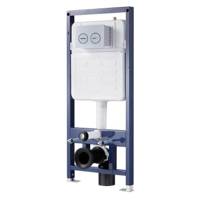 China Tesoura de cisterna oculta de plástico OEM com parede suspensa 3L/4.5L/6L/9L Volume à venda