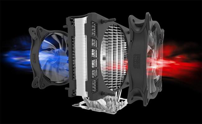 120mm CPU Cooler with 6 heat pipes and 120mm fan