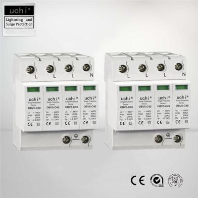 중국 PLC 적용 유형 2 서지 안전장치, 3 단계 피뢰기 판매용