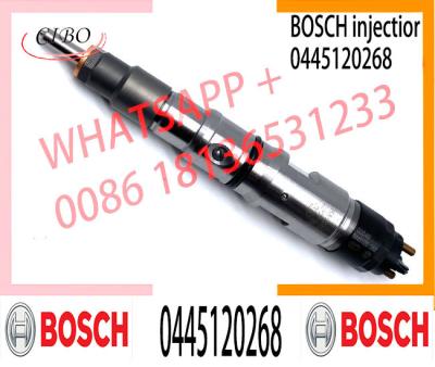 China Excavator Parts DX140 DL06C Common Rail Injector 65.10401-7004A 0445120080 0445120268 for sale
