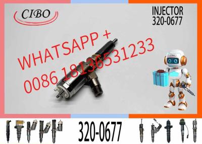 China 3200677 motor común  Injector de Fuel Injector For  C6.6 del excavador del carril 320-0677 2645A746 en venta