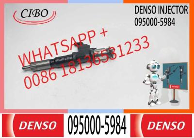 China Inyector de combustible de tren común Neutral y nuevo 095000-5984 para el motor HI-ON 6WF1 6UZ1 8-97603099-3 en venta