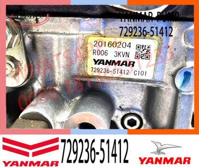 Cina Rotore capo idraulico X3 729267-51361 729242-51380 729236-51412 della pompa di iniezione di carburante del motore diesel 3TNV84 3TNV88 in vendita