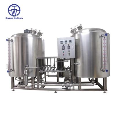 中国 アルコール技術ビール醸造装置の蒸気熱100L-1000L PCL制御 販売のため