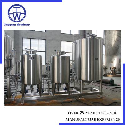 Cina Linea di produzione della birra del sistema di pulizia di lucidatura 0.4um CIP controllo automatico dell'attrezzatura in vendita