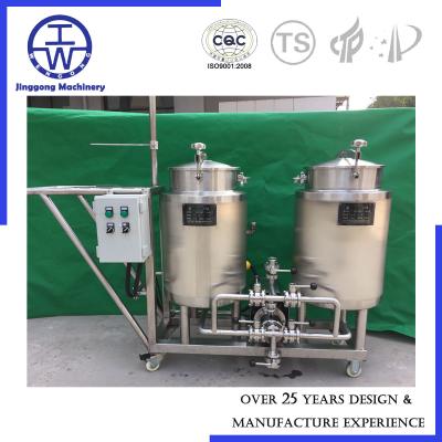 Cina Automatico pulisca l'attrezzatura sul posto, sistema di CIP con il serbatoio di acqua della valvola di pompa in vendita