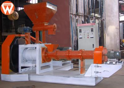 中国 1-1.2 T/H 90のKwの魚は押出機機械に水生カニのナマズのイズミダイ3600kgに与えます 販売のため