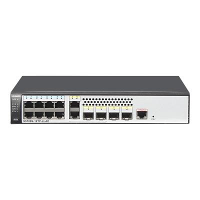 Chine 22,5 commutateur de réseau de Mpps SFP 336 Gbit/s S5720S-12TP-LI-AC avec le courant alternatif à vendre