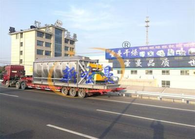 China Sludge Treatment Polyester Hollow Paddle Dryer for sale