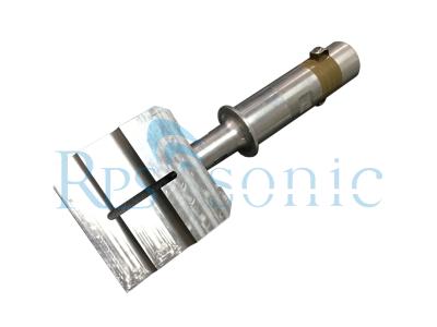 Soldadura ultrasónica del algodón del filtro del cuerno PE PP del transductor de la aleación de aluminio