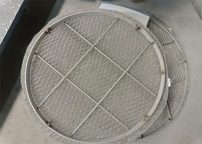 Cina Tessuto tricottato diametro di titanio di Mesh Demister 300mm del cavo di acciaio inossidabile in vendita