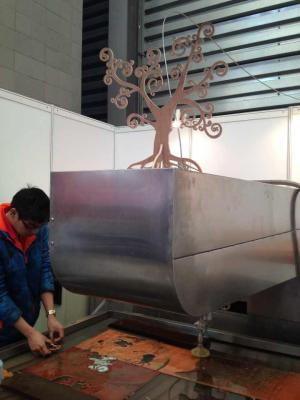 China máquina de corte do jato de água do preço de fábrica com a bomba importada da movimentação direta na venda à venda