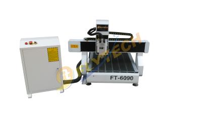 China Mini máquina de trituração do metal do router do CNC 6090 com os servos motores híbridos com de baixo nível de ruído à venda