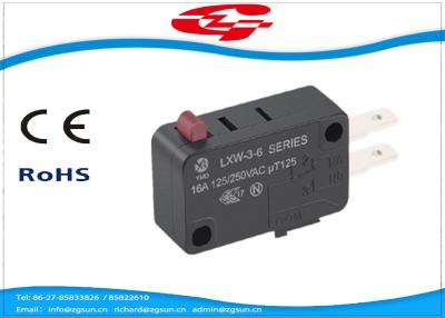 Cina Interruttori a leva elettrici dei terminali di SPDT 3, mini serie del commutatore di pulsante LXW-3 in vendita