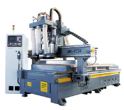 Cina New High Efficiency 2021 High Quality Wood Nesting Center CNC Listing Machining Center For Processing Furniture Wood Wood Carving Engraving in vendita