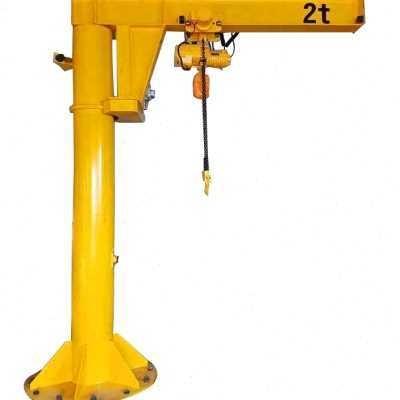 Cina Jib Crane Bracket Jib Crane is easy to use and cover small area. essential in factories and mines for moving slabs in vendita