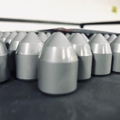 Cina Bottoni biconici conici del carburo di tungsteno per l'estrazione mineraria del giacimento di petrolio dei siti di Construciton in vendita