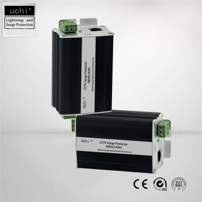 Cina Collegamento di singolo Manica RJ45 del dispositivo di protezione dell'impulso del CCTV della rete 24VDC in vendita