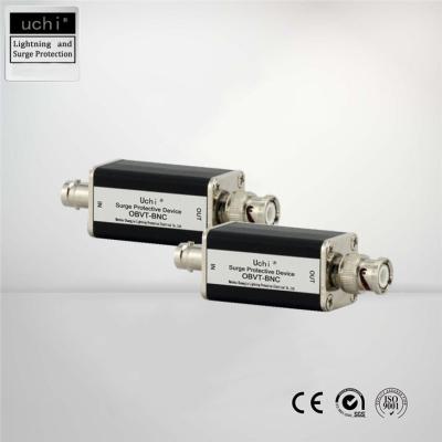 Cina Dispositivo di protezione dell'impulso del CCTV del Uc 8VDC, protettore di impulso della lega di alluminio BNC in vendita