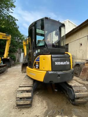 Cina 100% giapponese Used Komatsu Excavator Pc55mr 2 /3 /4 /5 /6 /7 /8 Tonnes in vendita