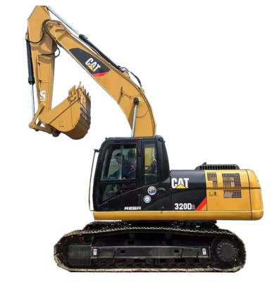中国 21 トン 中古 掘削機 Cat 320dl 中古 カタツムリ バックホー フロント ショベル ドラグライン 掘削機 販売のため