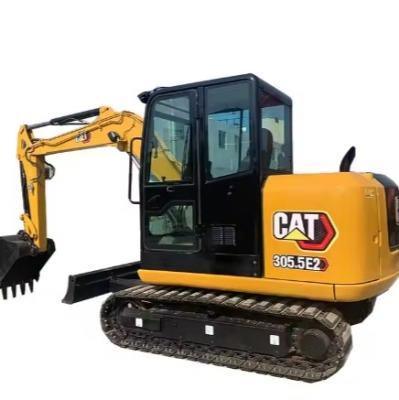 中国 カテゴリー 305.5E2 黄色 二手掘削機 重型建設機械 カタピラー 305.5E2 販売のため