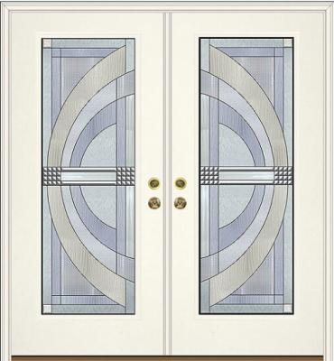 China black chrome caming triple decorative glass panel for export for sale