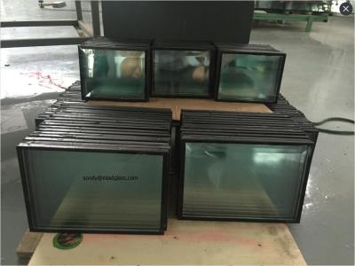 China clear bevel ed tempered insulated glass panel with 14MM thickness for sale