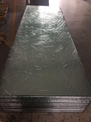 China clear baroque tempered glass on both side of insulated glass thick 1