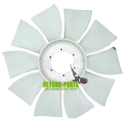 China Van het Graafwerktuigspare parts fan van catererpillar 320D Blad 6 Gaten 10 Blad 145MM Te koop