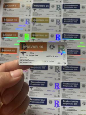 Cina Etichette per flaconi in plastica di Priviron 50mg, etichette per compresse orali in vendita