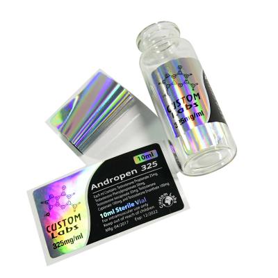 중국 Sust 250용 10ml 유리 바이알 바이알 라벨 판매용